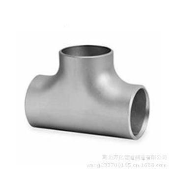 China China Hot Butt Weld Tee 304 Stainless Steel Equal Tee Forged Pipe Fittings ASME B16.9 3000 Class for sale