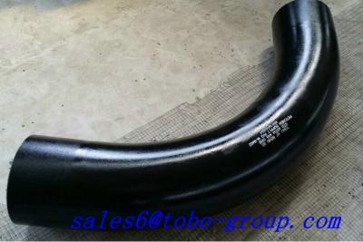 China raio longo do cotovelo de aço inoxidável da liga R50550/GR.3 ASTM do si SCH 80 de 3D 3 1/2 de” cotovelo do titânio de 90 graus à venda