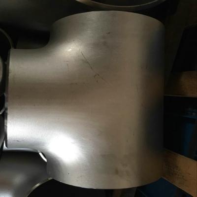 China Forged Tee Fittings Stainless Steel ASME B16.9 Elbow LR/SR Welding 30/45/180 Degree Equal for sale