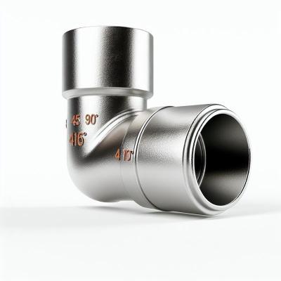 中国 鋼管 45 90 180 度 メタル肘管 接続 フィッティング 高圧 工場 独自の塗装 販売のため