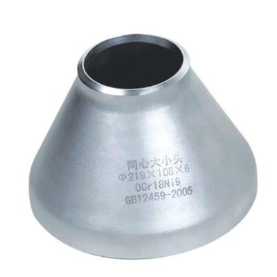 China SS304 SS316L Stainless Steel Reducer ANSI DIN JIS Concentric Eccentric Pipe Fittings for sale