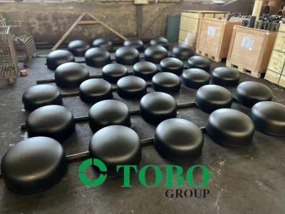 China SS304/316L Butt Welded Pipe Cap SCH40/SCH80 ASME B16.9 Steel Pipe Fittings Cap for sale
