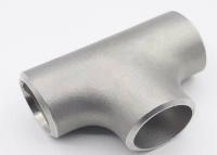 China Butt Weld Duplex Stainless Steel SCH40 Equal Reducing Tee 1/2-24 Inch for sale