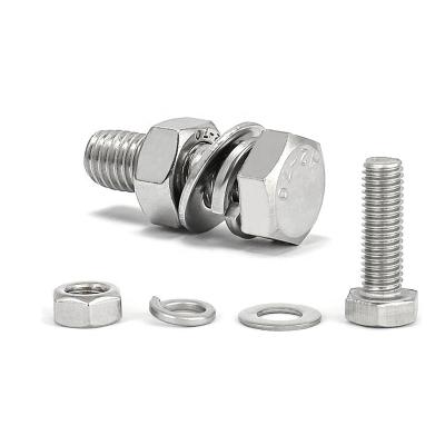 China Stainless Steel M27 Hex Head Bolt Fastener DIN931 Bolzen All Style Of Screw for sale