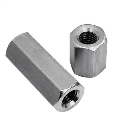 China M10 M16 M20 A2 A4 Stainless Steel SS304 SS316 Hex Coupling Nut for sale