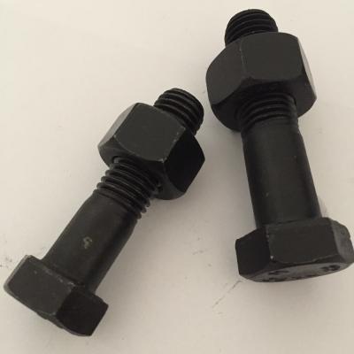 China DIN933 931 Grade 8.8 Stainless Steel Hexagon Head Bolts M20 M24 M30 Black Oxide Hex Head Bolts for sale