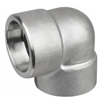 China Forged Fittings Duplex Stainless Steel 2507 90DEG SW Elbow B16.11 for sale