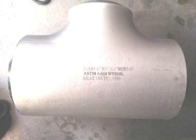 China Stainless Steel Pipe Tee ASTM / ASME SB 336 / UNS 2200 ( NICKEL 200) / UNS 2201 ( NICKEL 201) / UNS 4400 for sale