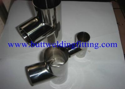 China SCH160 12 inch Stainless Steel Tee SS Reducing Tee UNS 10276 UNS2200 UNS 2201 for sale
