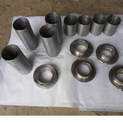 China Titanium Astm B363 Gr Wpt12 Seamless Lap Joint Flange Short Pattern Stub End for sale