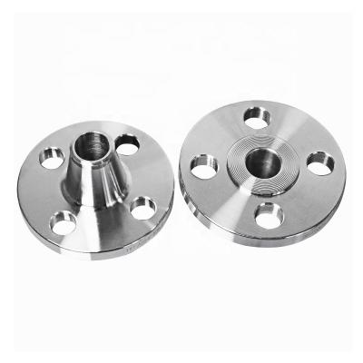 China Forged Stainless Steel Flange Astm A182 2 Inch Welding Neck Pipe Stainless Steel Flange for sale