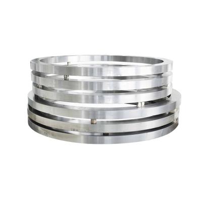 Cina ASTM AISI 253Ma UNS S30815 904L UNS NESSUN 8904 grado Ring Forged Machined Bright Surface di 254SMO UNS S31254 in vendita