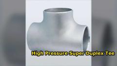 Super Duplex S39277 Barred Tee High Pressure Fittings