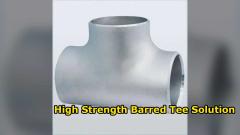 Super Duplex Steel Barred Tee ASME B6  Pipe Fitting