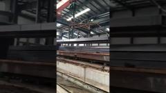 Galvanized square tube handling process