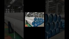 Display of Nickel Alloy Pipes in Various Sizes
