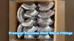 High Quality 316SS 90 Degree Long Radius Elbow Fitting