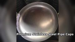 Durable Stainless Steel Pipe Caps for Industrial Protection