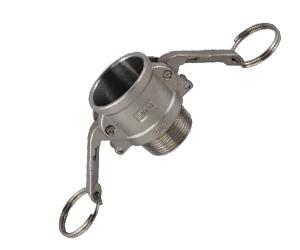 China B - Coupler Stainless steel Fittings and Couplings thread end for sale