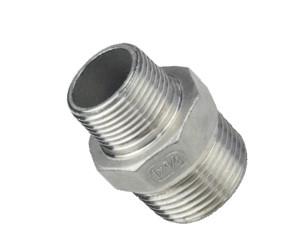 China 4 inch Thread end Reducing nipple / Stainless steel nipple for sale