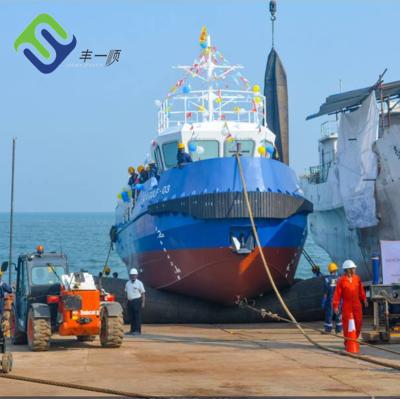 China Chinese factory ISO 9001 certificated ship launching marine air bag for sale