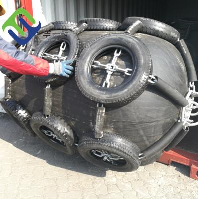 China BV approved navy use pneumatic rubber marine fender for LNG and FPSO IN china for sale