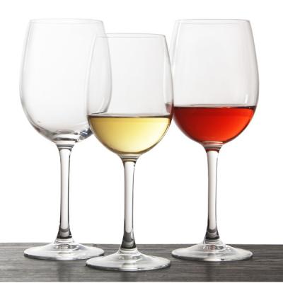 China 580ML crystal stemware wine glasses wholesale for sale