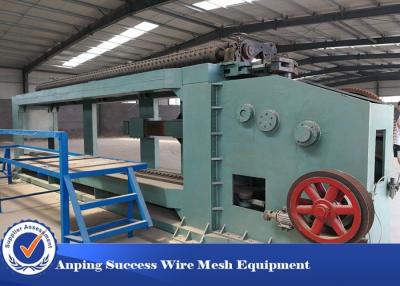 China 3300mm Galvanized Gabion Mesh Machine Gray Color For Weaving Large Wire Mesh for sale