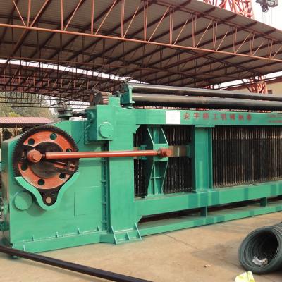 China Powerful Heavy Duty Gabion Mesh Machine with 160-225M/H Production Speed and PVC Coated Wire Coating for sale