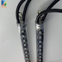 China 20mm Digital Meteor Shower Rain LED String Lights Illuminated Addressable Fluorescent for sale