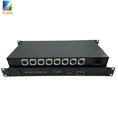 China 8 Ports DMX 512 Decoder RGB LED Controller Online Control For SPI DMX for sale