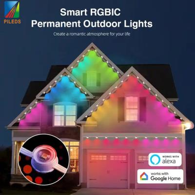 China 30mm Dia Outdoor LED String Light Ip65 Wifi Control For Christmas for sale