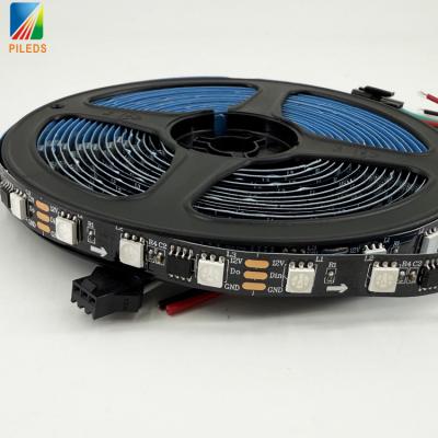 China High Brightness 5m 10m No Voltage Drop 12V Addressable WS2811 60led Programmable RGBIC Pixel LED Strip Light PILEDS for sale