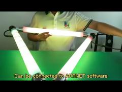 DMX RGB Digital 360 Degree Luminous LED Light Tube 3D Effect Lifting Ligh