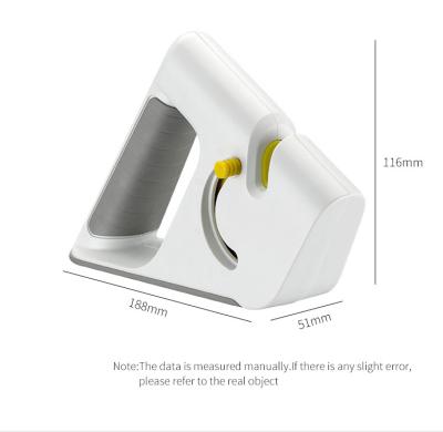 China Ps Plastic Handle Promotional Kitchen Cookware From China Knife Sharpener for serrated blades With Tungsten Steel Blade for sale
