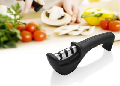 China 3 Stage Ceramic Knife Sharpener Egde Knife Sharpener For Steel Straight Knives for sale