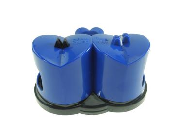 Κίνα 2 Sharpener μαχαιριών σκηνικών κουζινών μαξιλάρι αναρρόφησης, μορφή 110*62*60mm δύο καρδιών προς πώληση