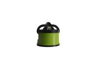 China Hand Held Outdoor Kitchen Knife Sharpener With Safe Ceramic Tungsten Blade for sale