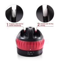 China Customize LOGO Suction Cup Knife Sharpener , Professional Knife Sharpener for sale