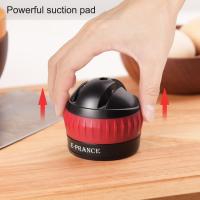 China Customize LOGO Suction Cup Knife Sharpener , Professional Knife Sharpener for sale