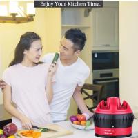 China Professional Mini Manual Kitchen Knife Sharpener Butcher Knife Sharpener 2 Stage for sale