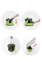 China Professional Kitchen Knife Sharpener Suction Pad Scissors Grinder Mini Size for sale