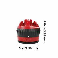 China Mini Two Stage Kitchen Knife Sharpener With Suction Pad Lightweight 58 * 68mm for sale