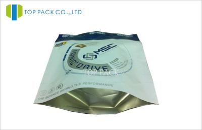 中国 健康な食糧のためのヒート シールのアルミ ホイルの薄板にされたジップ ロック式のポリ袋 販売のため
