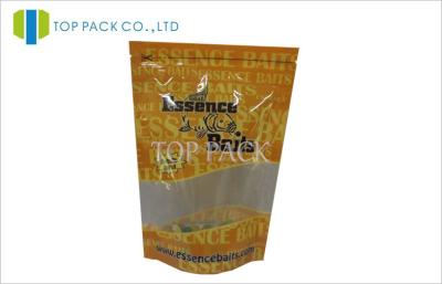 China El escudete inferior se levanta las bolsas de plástico lacrables con la categoría alimenticia de la ventana y en venta