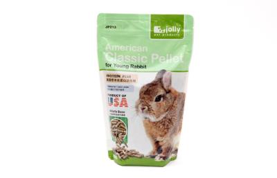 Cina Borse a prova d'umidità riciclabili dell'alimento per animali domestici della chiusura lampo per coniglio in vendita