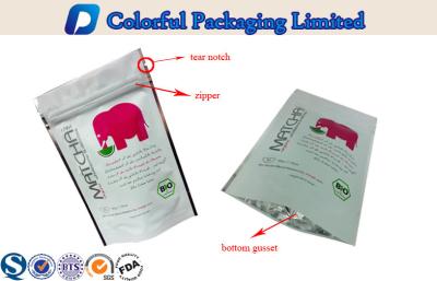 中国 50g PETVMPET//PE は光沢がある印刷を用いるジッパーの袋袋を立てます 販売のため