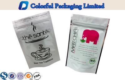 China La pequeña impresión brillante se levanta los bolsos de empaquetado del té con aduana impresos en venta