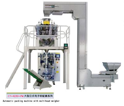 Cina Impacchettatrice automatica verticale della spezia con il pesatore del multihead in vendita