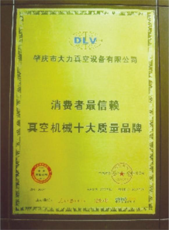  - Zhaoqing Dali Vacuum Equipment Co., Ltd